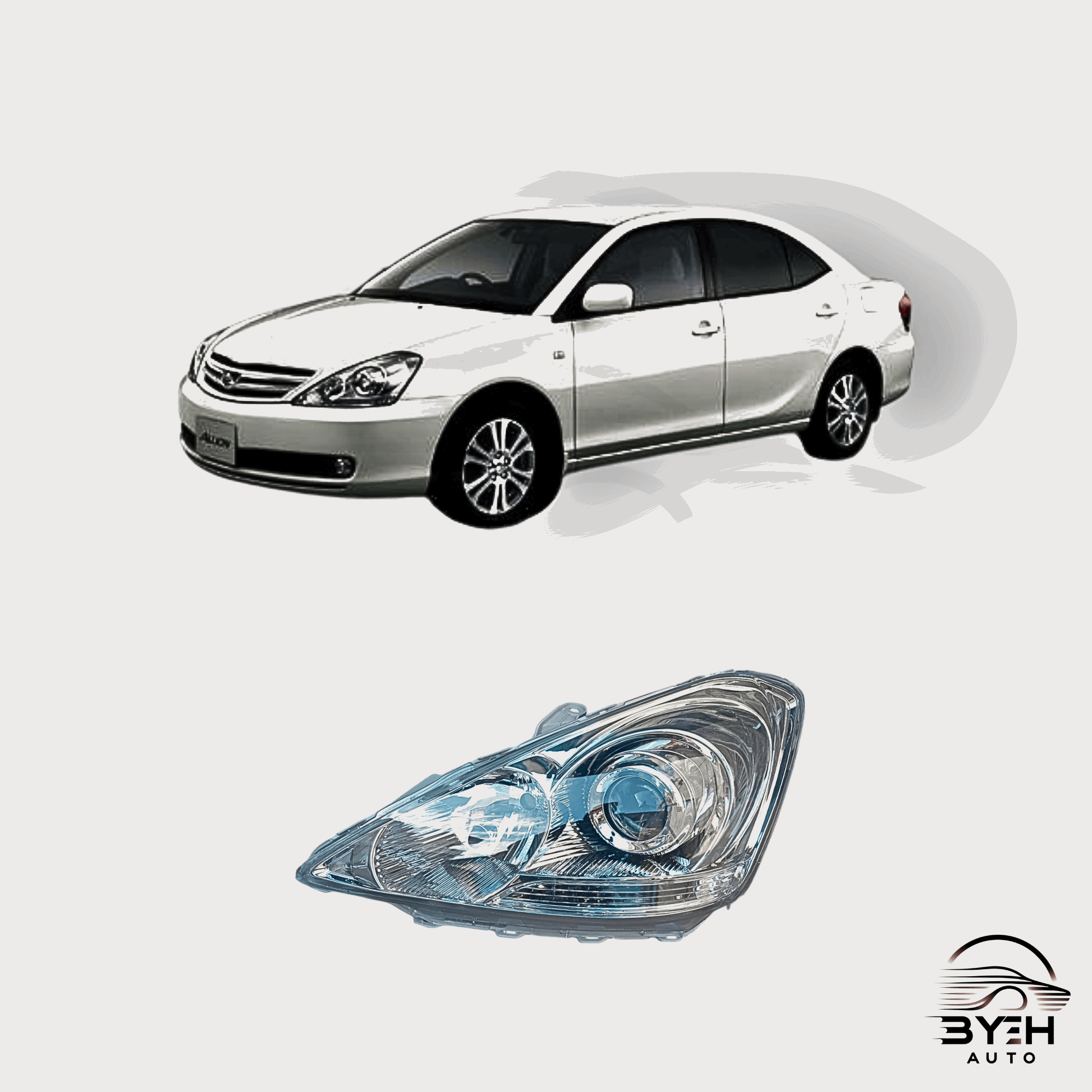 Toyota Allion (2005-2007) Headlight CBA-NZT240 – BYEH AUTO